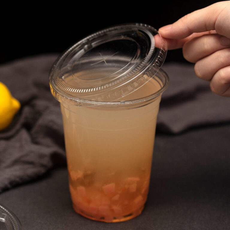 Disposable Cup Lids Wholesale - PS, PET, Paper & Sugarcane Lids | GMZ