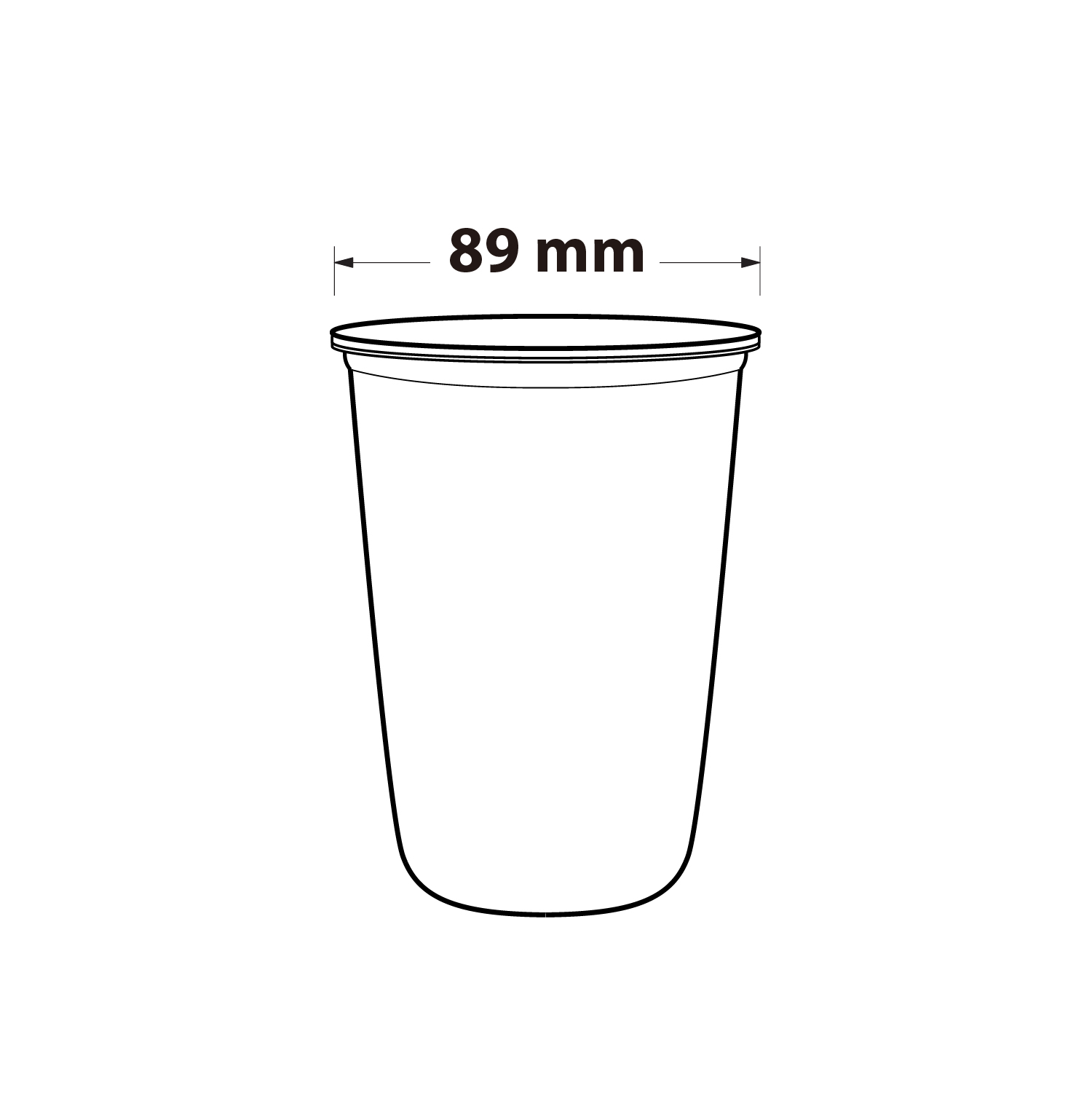 U-shape PET Plastic Cups with Dome Lids Wholesale - GMZ