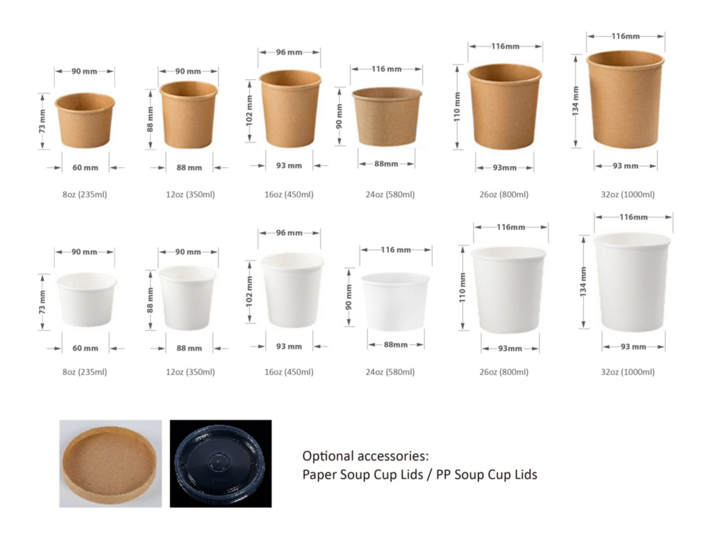 A Quick Guide to Takeaway Soup Portion Sizes in ML, OZ & Gram (G) - GMZ